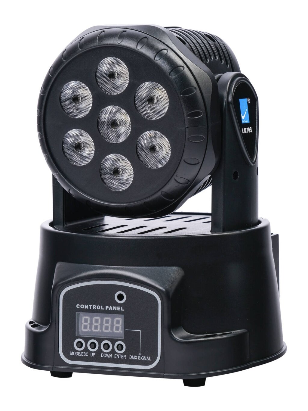 ML70S Моторизированная световая "голова", RGBW, 7х4Вт, Bi Ray