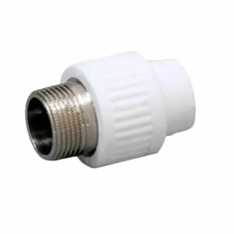 Комбинированная муфта Fusitek FT04303, наружная резьба, 1/2", 25 мм , 2шт.