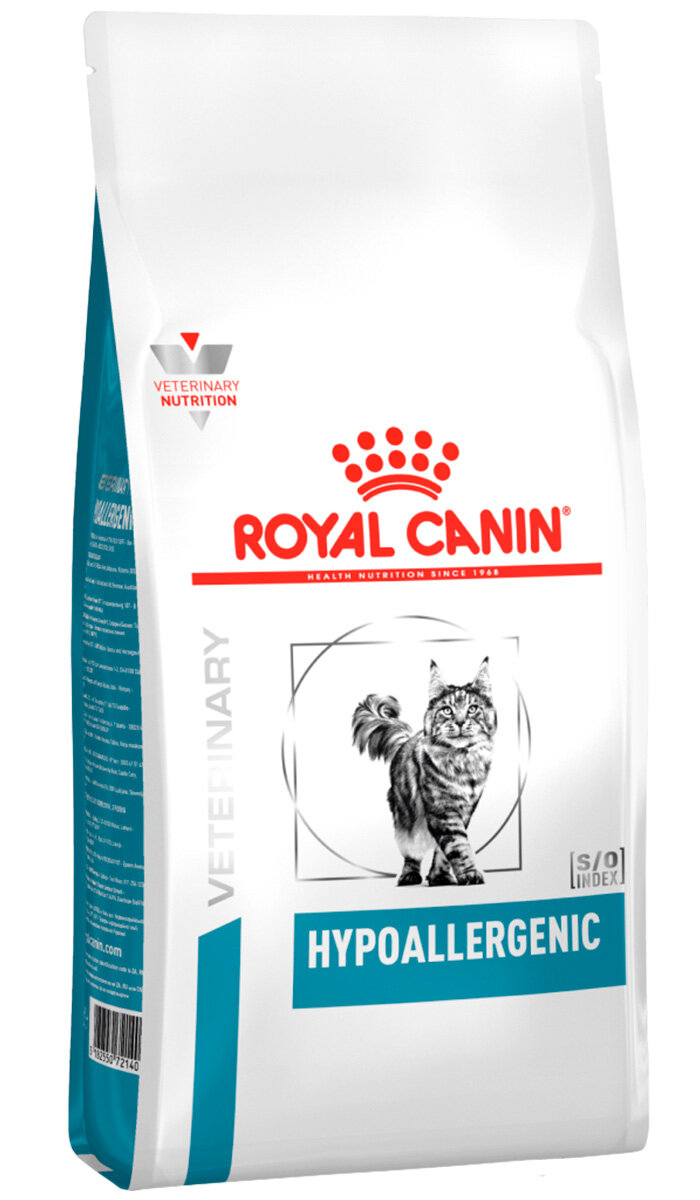 Корм сухой Royal Canin Hypoallergenic для взрослых кошек при пищевой аллергии, 0,35 кг