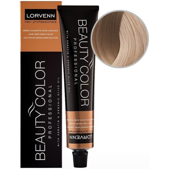 Краска для волос Lorvenn Beauty Color Professional, тон 908