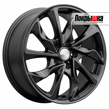 Диски литые SKAD Марсель 7.0х17/5х108 D63.4 ET45.0, Черный матовый