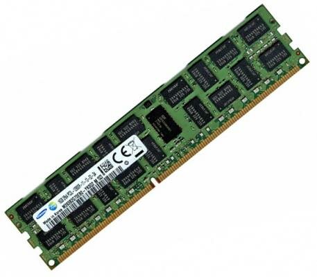 Память серверная DDR3 8GB ECC Unbuffered 1600MHz 2Rx8 PC3L-12800E 1.35V SM-M391B1G73EB0-YK0