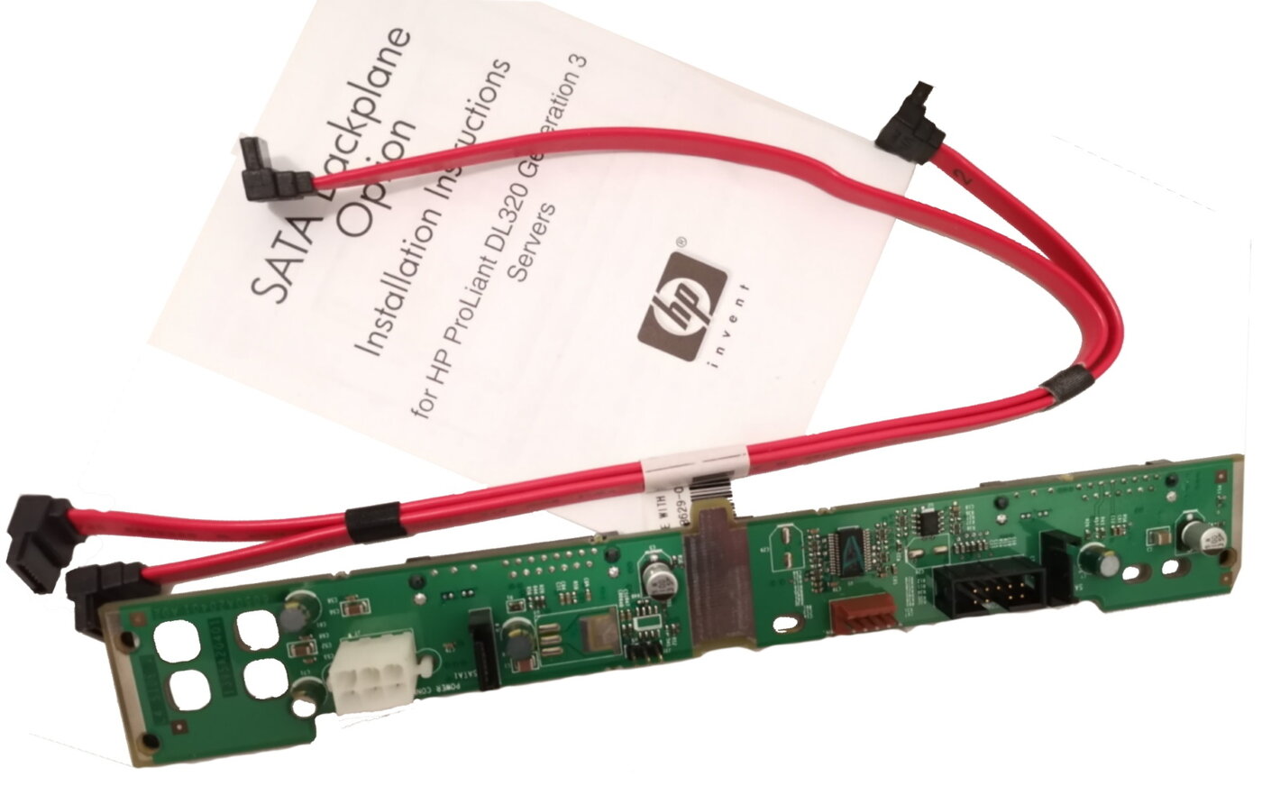 Контроллер устройства хранения информации HP DL320 G3 SATA Backplane Option Kit 372704-B21 398151-001