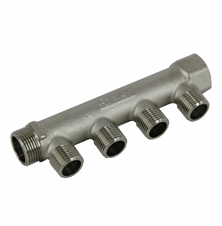 Коллектор 3/4"x1/2" РН - 4 выхода