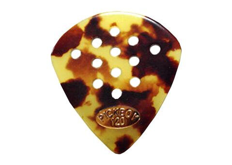 Медиатор Pickboy PB45TTP120 Pos-a-Grip Jazz Classic T Shell Cellulose, черепаховый, 1.2 мм, 1 шт.