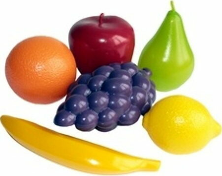 Игровой набор Совтехстром Фрукты, 6 предметов, в сетке У782