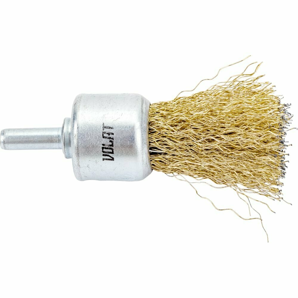 Щетка для дрели кисть гофра 25 мм волат 81070-25