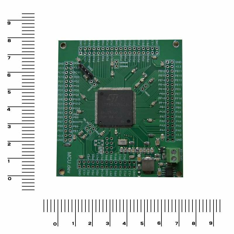 Плата с микроконтроллером STM32H725ZGT6