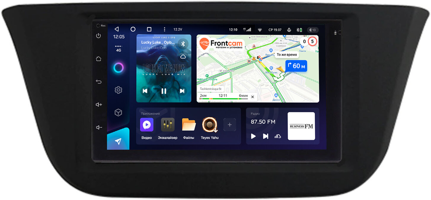 Магнитола в штатное место 2 din Iveco Daily 2014-2024 Teyes CC3 4/64 7 дюймов RP-11-744-313 на Android 10 (4G-SIM, DSP)