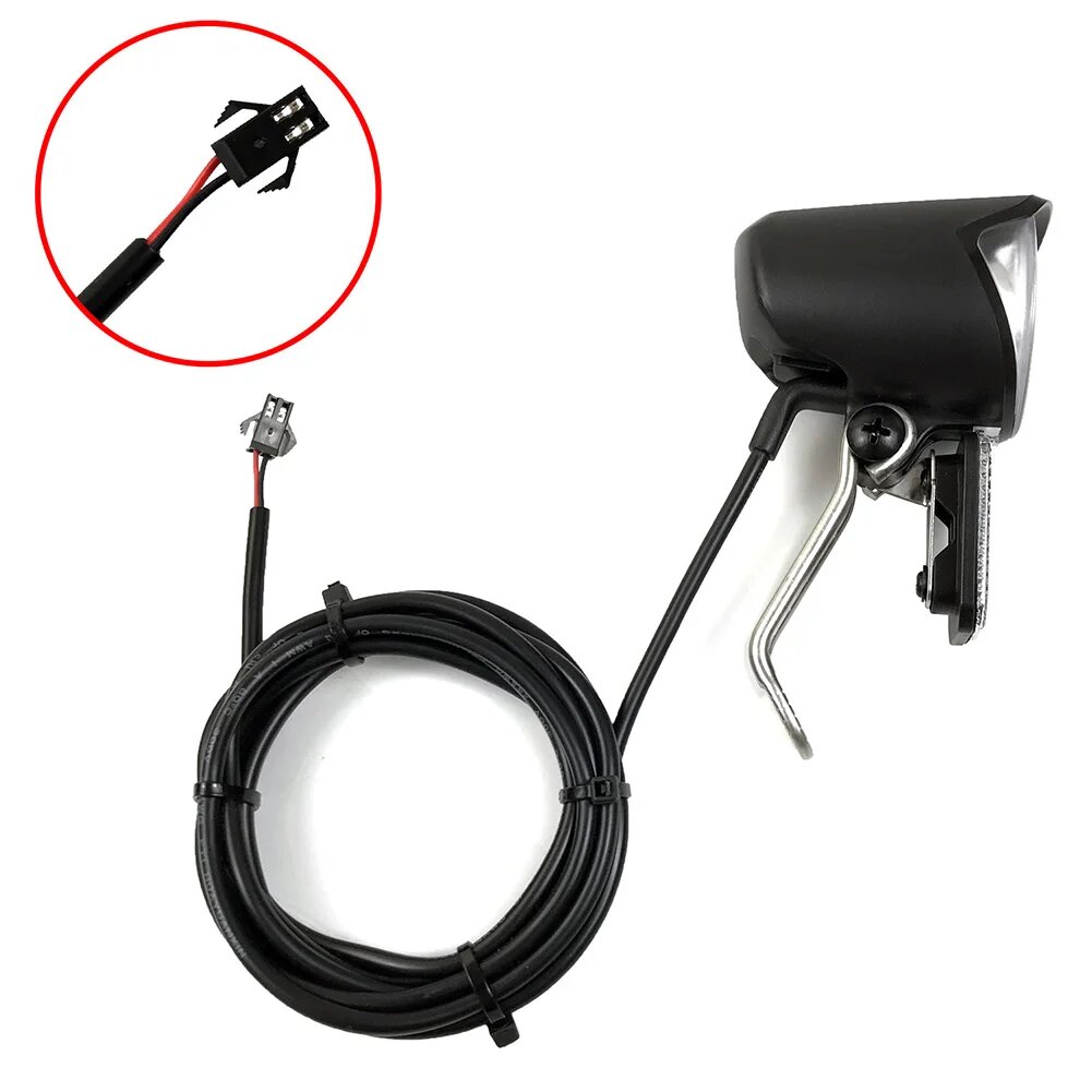 Светодиодные фары для электровелосипеда, черные, 6-60В SM