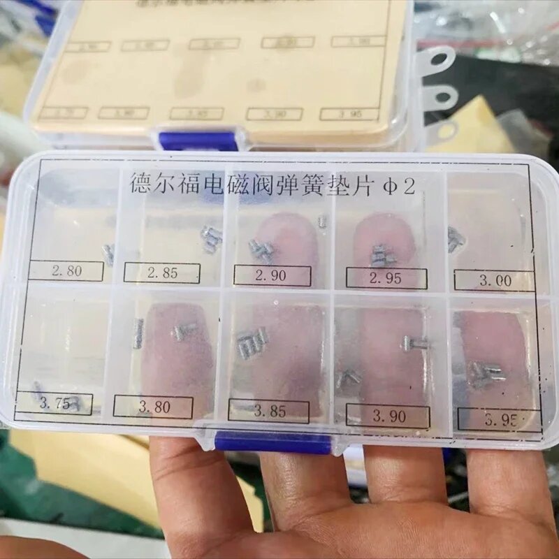 Для Delphi дизельный инжектор с общей топливной магистралью, арматурный подъемник, дорожный ход, измерительный Соленоидный клапан сиденья, весна прокладка шайбы 2,8-3,95 мм Adjusting Shim