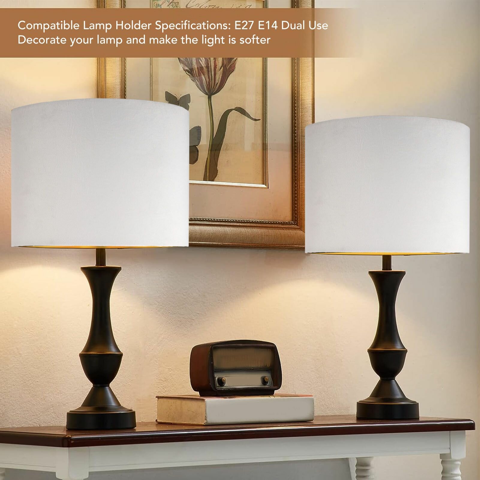 Овальный абажур