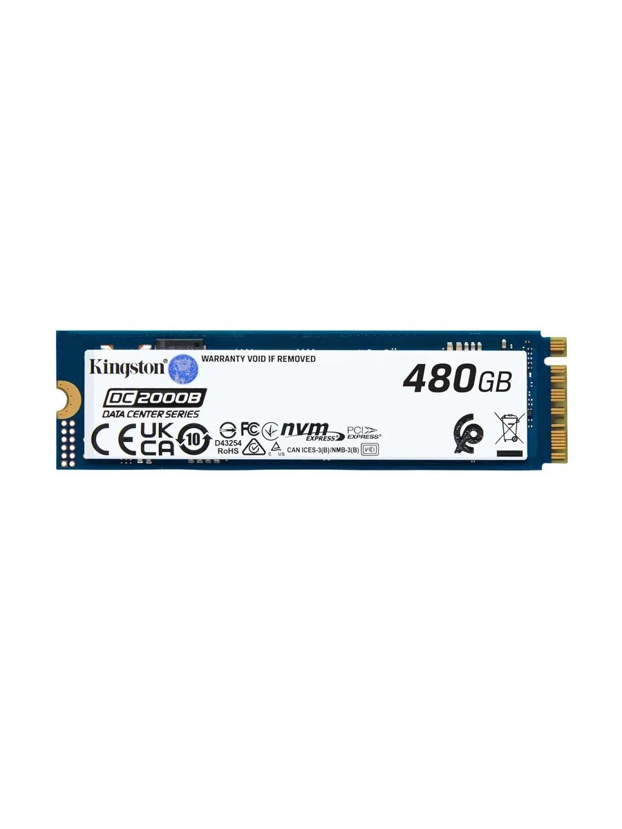 Накопитель SSD Kingston PCIe 4.0 x4 480GB SEDC2000BM8/480G DC2000B