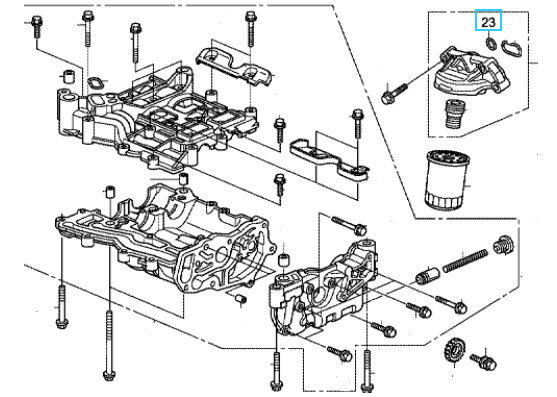 Уплотнительное кольцо 26х2.4 (NOK); Артикул Honda: 91326PL5003 (Оригинал)