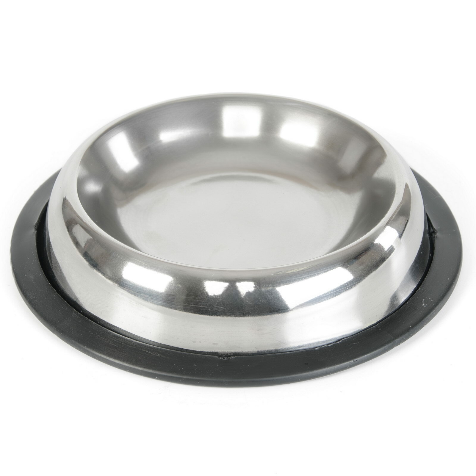 Миска для кошек с нескользящим дном Rosewood , стальная (Великобритания)