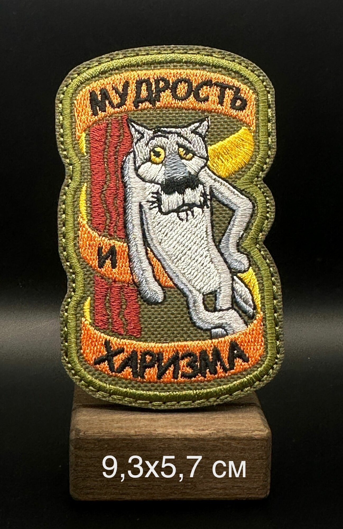 Шеврон/Нашивка на липучке. Мудрость и харизма