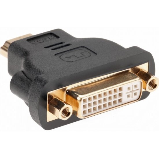 Переходник Vcom DVI-D 25F < HDMI 19M