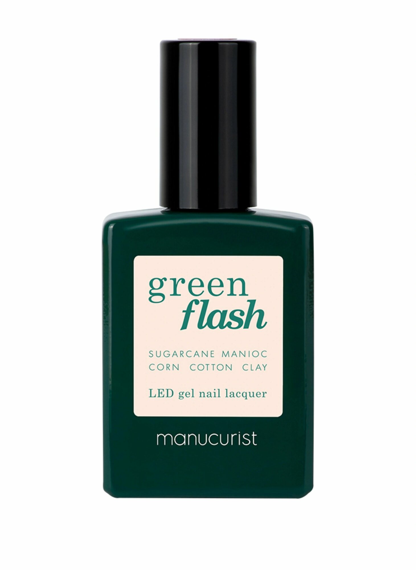 Manucurist Лак для ногтей GREEN FLASH - LED NAIL LACQUER nude