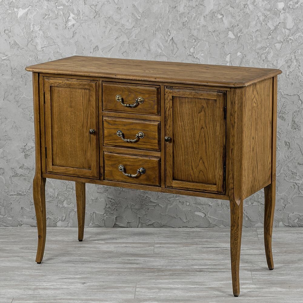 Комод деревянный "Антика", Decor of today, 100х40х86 (габариты), с ящиками, из массива дуба.