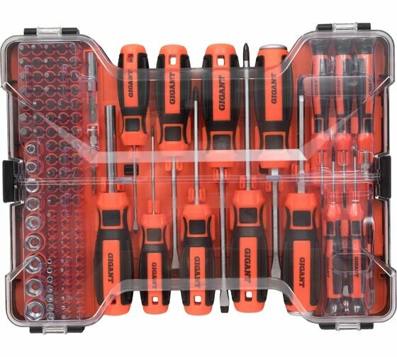 Набор отверток и бит Gigant 112 предметов GBSS-112