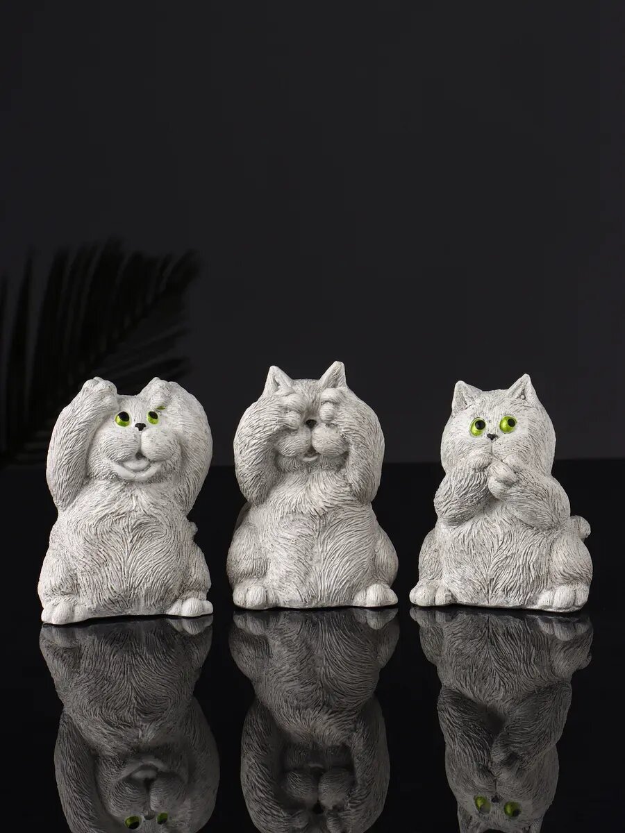 Набор статуэток Три кота 7 см