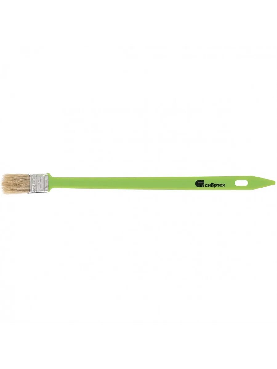 Кисть радиаторная 25 мм, натуральная щетина, СИБРТЕХ, 83855