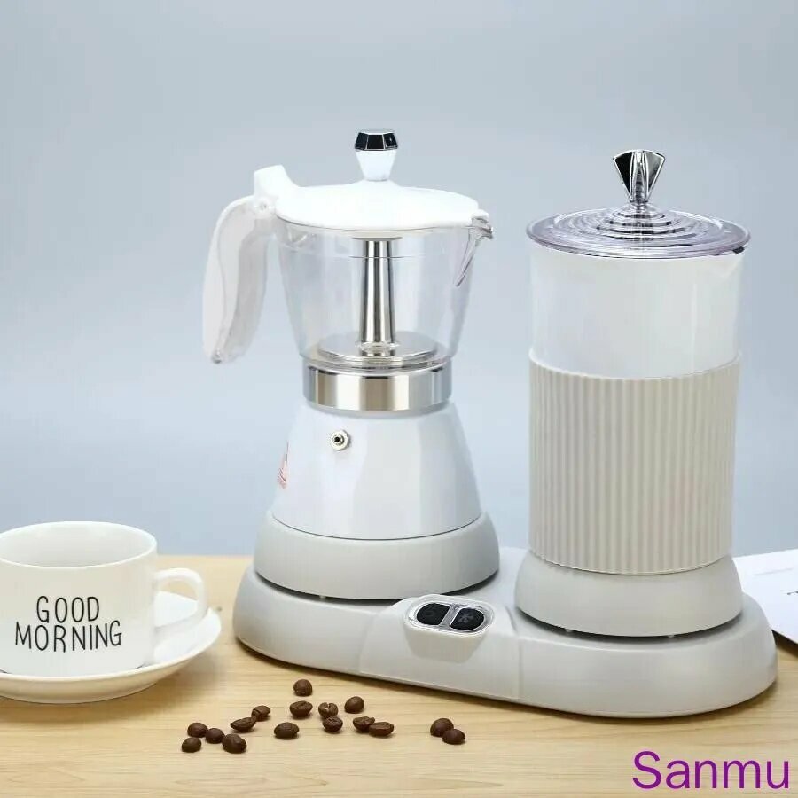 Кофеварка гейзерная MKH1024_2R2025010570, белый