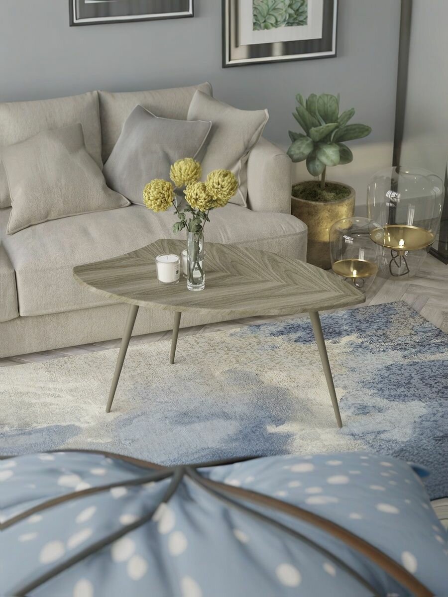 Стол журнальный Флит орех американский диагональ