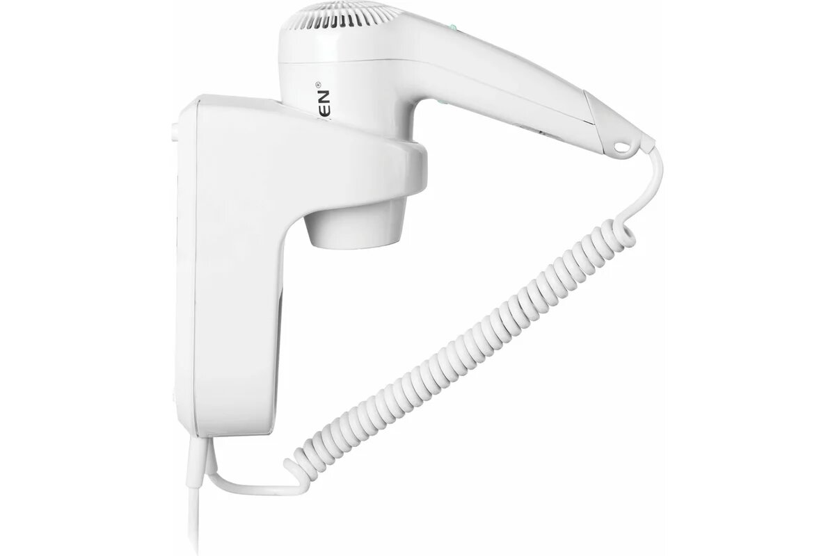 Фен SONNEN HD-1288D, 1200Вт, подача холодного воздуха, цвет белый