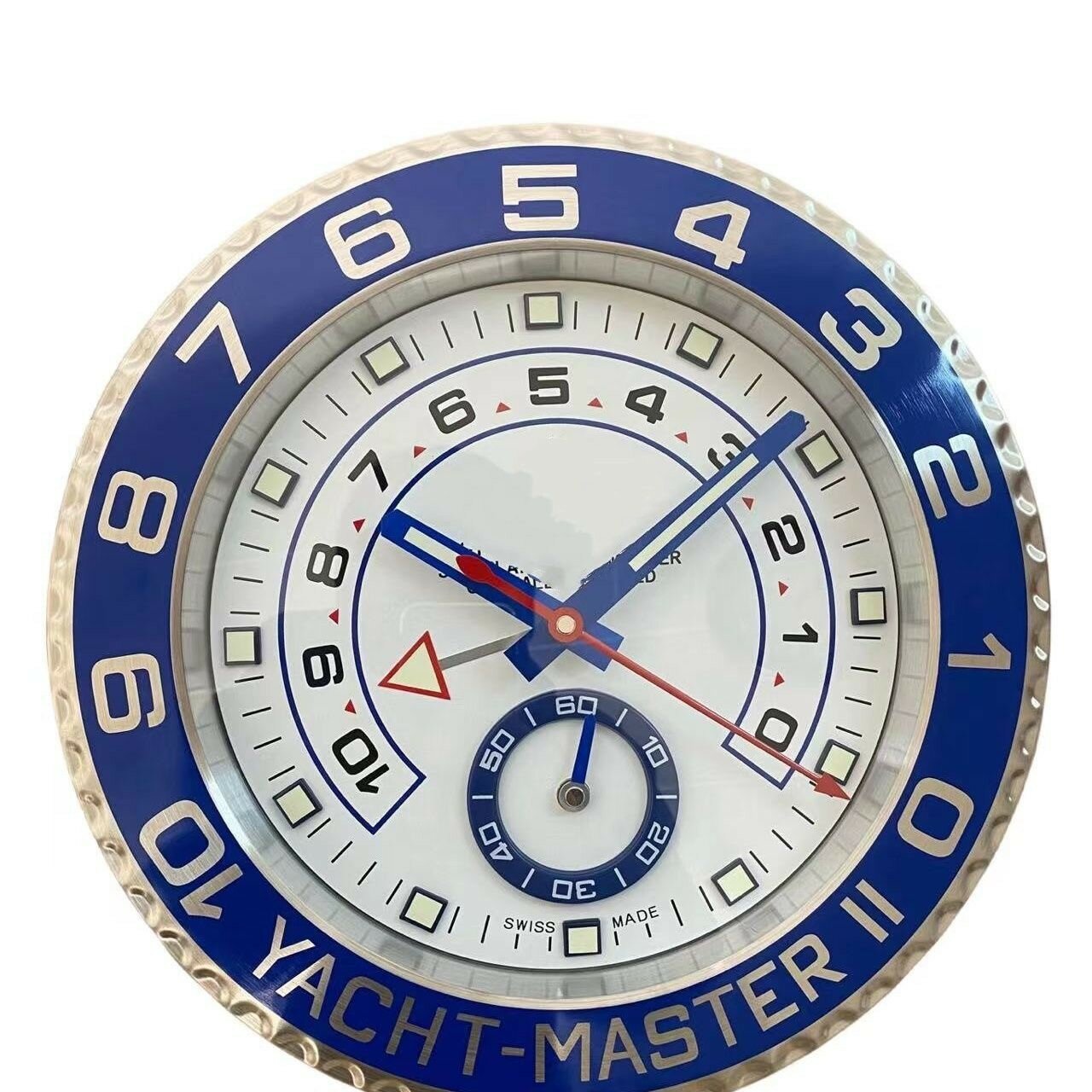 Настенные часы R L X Submariner GMT Daytona серии 14inch в металлическом корпусе, прямые поставки с