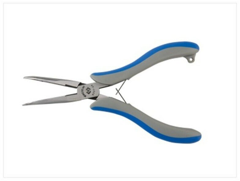 Пассатижи удлиненные загнутые (утконосы), длина 154 мм KING TONY 6337-06