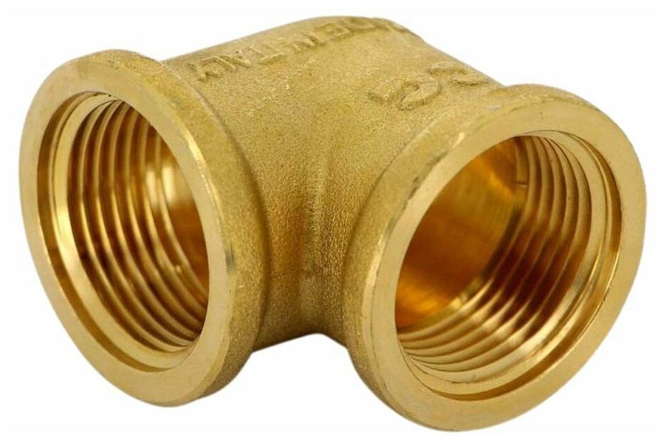 Колено резьбовое (ВР) 3/4" x 3/4" латунь UNI-FITT