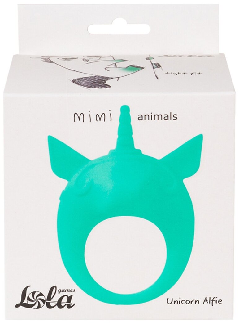 Стимулятор клитора Mimi Animals Unicorn Alfie Green 7000-06lola