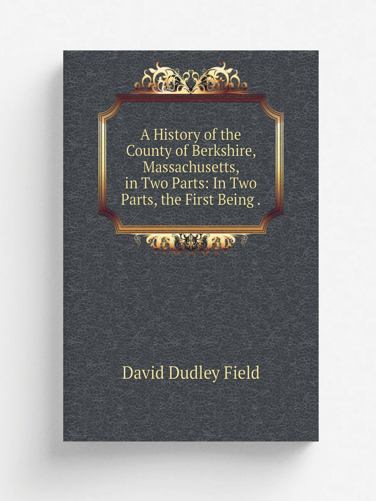 A History of the County of Berkshire, Massachusetts, in Two Parts: In Two Parts, the First Being .