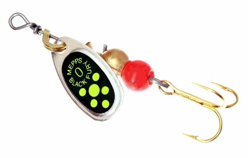 Блесна Mepps Black Fury S №0 (Ch)