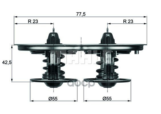 Термостат Mahle/Knecht арт. TX32D