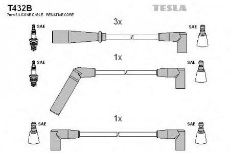T432B Провода в/в к-т TESLA T432B