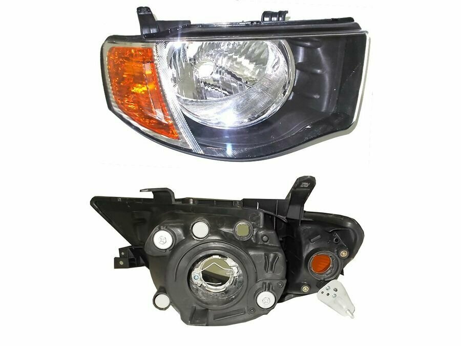 Фара Mitsubishi L200 07-14 / Triton 06-11 (Слева/ Галоген/ Ручная регулировка) Sat арт. ST-214-1180L
