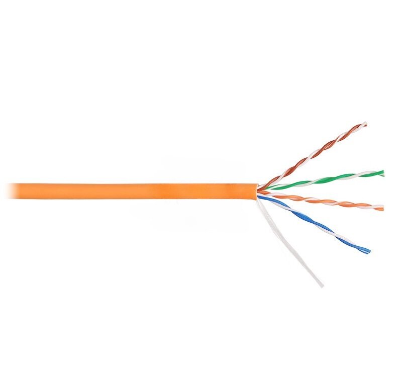 Витая пара UTP 4 пары AWG 24 категория 5е внешняя Cu Premium (UTP 4x2x0,51 5е out/Cu.) SkyNet (упак.305 м.)