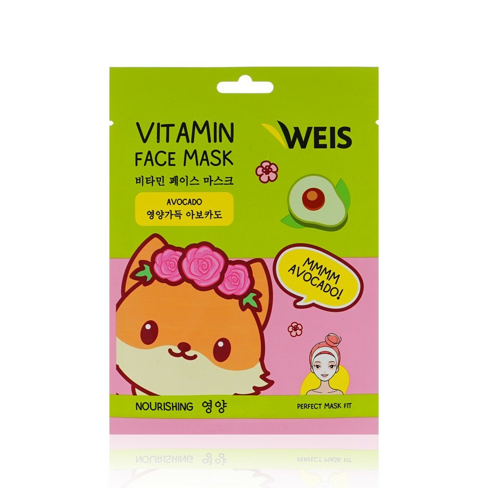 Маска для лица WEIS Vitamin " Avocado " 23г