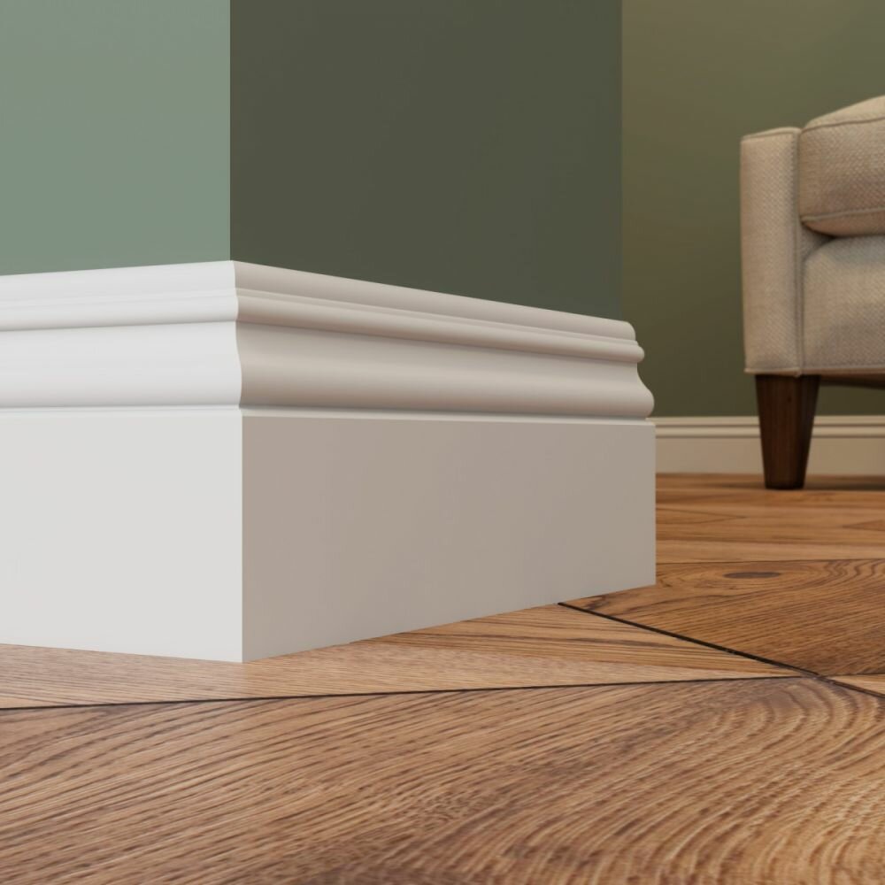 Плинтус Ultrawood Base 5271 i Д2000хВ90хТ12 мм / Ультравуд.