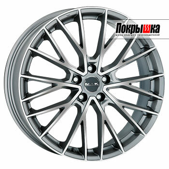 Диски литые MAK Speciale 9.5х19/5х110 D65.1 ET42.0, Graphite Mirror Face