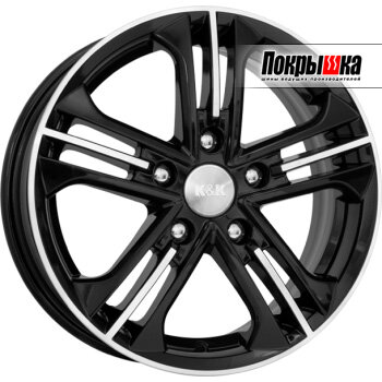 Диски литые K&K Trinity (алмаз черный)(КС615; КС666) 6.0х15/5х108 D67.1 ET43.0