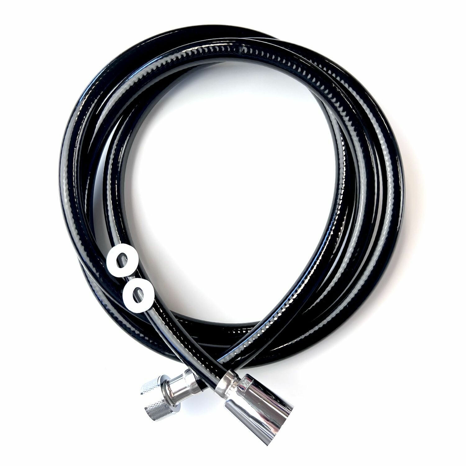 Шланг ELKA для душа ПВХ 170 см черный глянцевый