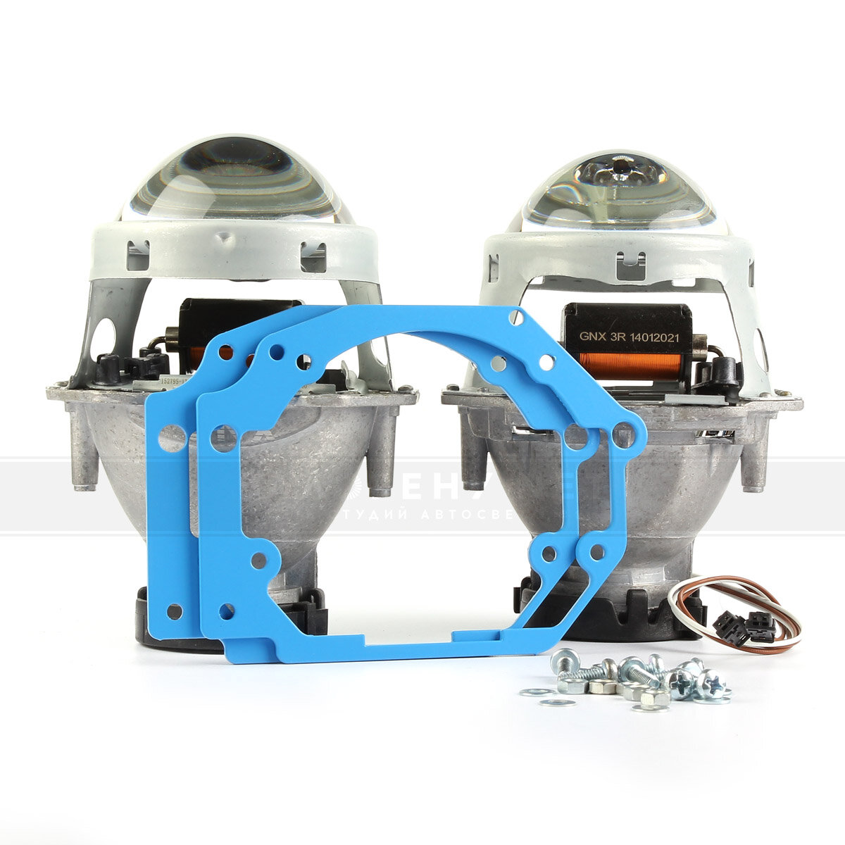 Би-линзы Hella 3R Clear для фар Subaru Outback 3 2006-2009 B13 комплект биксеноновых линз 2 шт для автомобилей Субару Аутбек