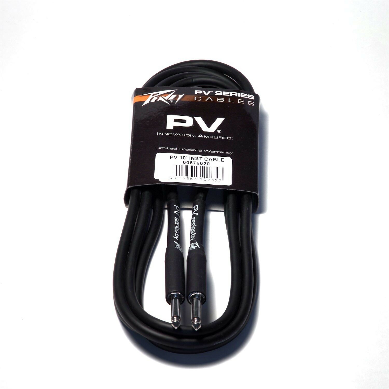 Инструментальный кабель PEAVEY 00576020 PV 10' INST. CABLE 3 метра, черный