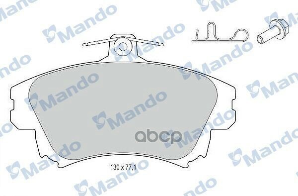 Колодки тормозные VOLVO S40, V40 MITSUBISHI Carisma передние (4шт.) MANDO Mando арт. MBF015132