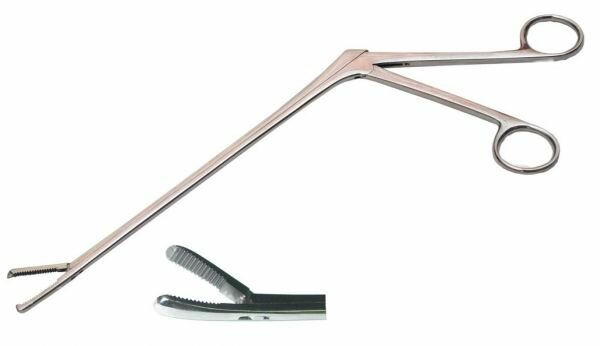 Щипцы влагалищные для инородных тел №2 Щ-153