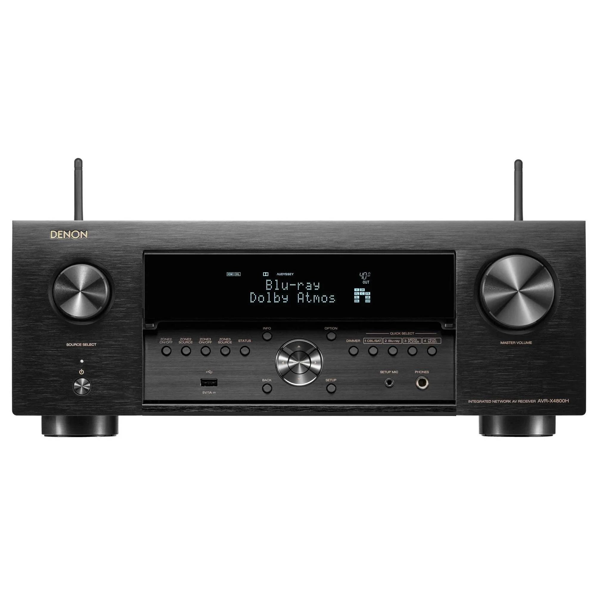 Denon AVC-X4800H black 9.4 канальный ресивер