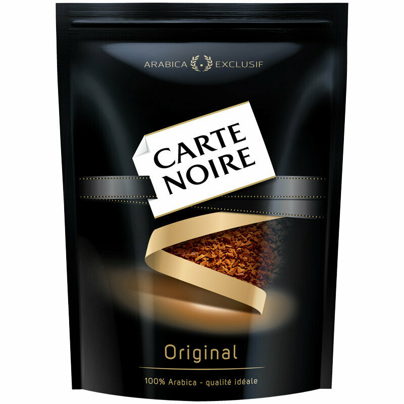 Кофе растворимый Carte Noire "Original", сублимированный, мягкая упаковка, 150г, 159112